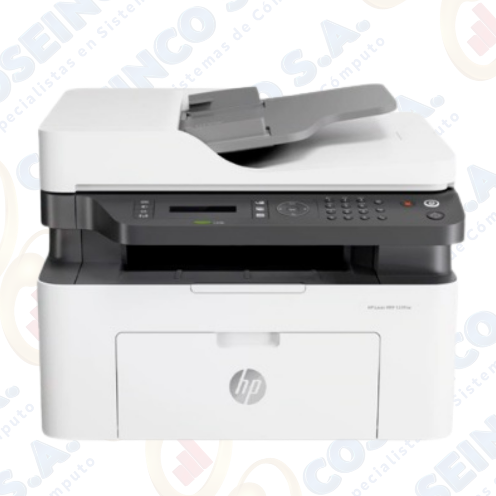 Impresora HP Láser MFP137FNW multifuncional monocromática, imprime ...